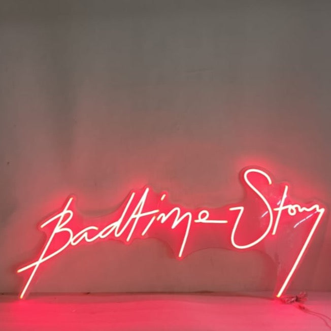 KONRAD LIFESTYLE NEON SIGN - BADTIME STORY – Konrad Lifestyle AG
